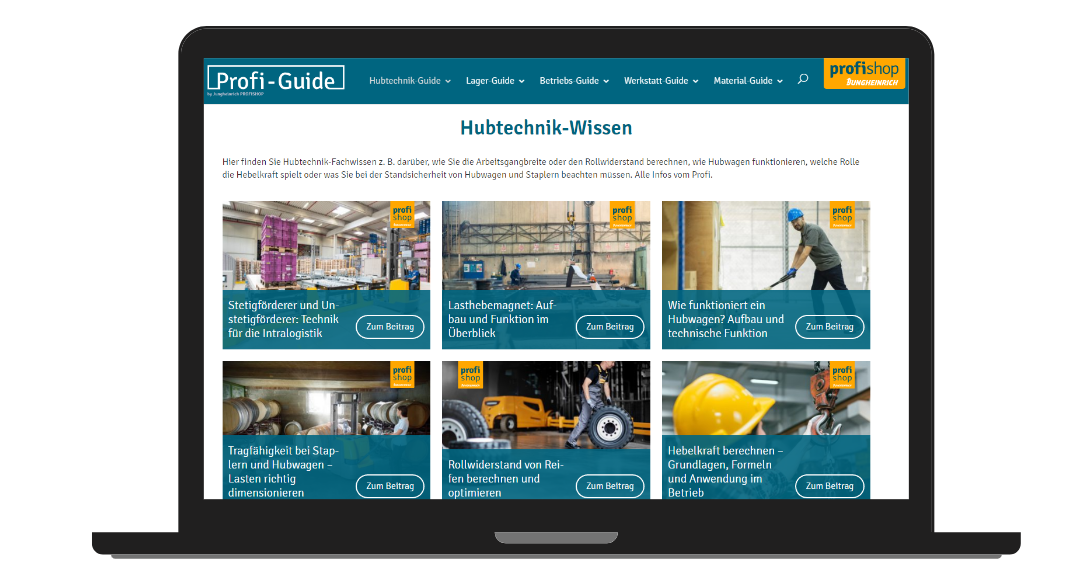 Content Case Study: Jungheinrich PROFISHOP | Claneo